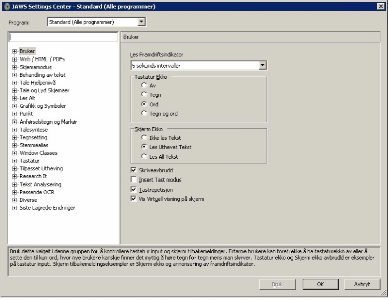 JAWS for Windows - Statped